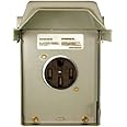 Midwest U054 Power Outlet Panel, Temporary, 50A, 1P, 120/240VAC, NEMA ...