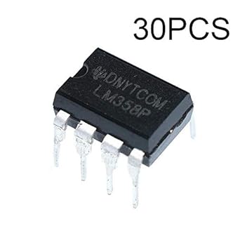 PoiLee 30pcs IC LM358 Operational Amplifier LM358N LM358P DIP-8 Dual op-amp: Amazon.com ...