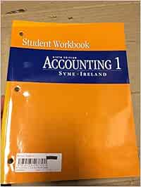 Accounting: Workbook and Study Guide v. 1: 9780130923332: Books - Amazon.ca