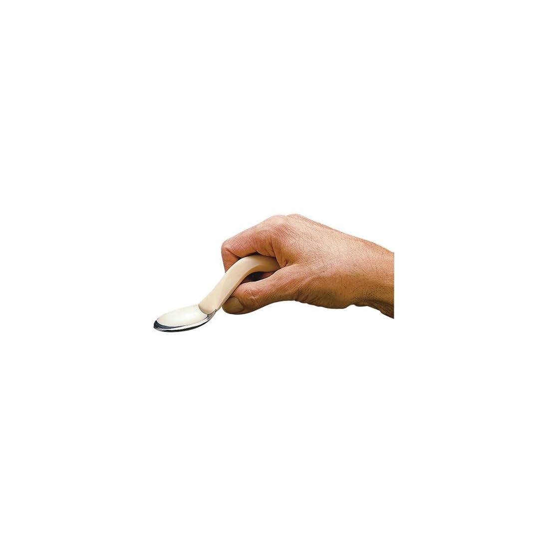 NRS Healthcare Caring Cutlery – Right Handed Angled Spoon - Autism ...