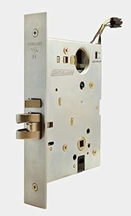 Schlage L9090 Electrified Mortise Lock (Key Cylinder NOT included ...