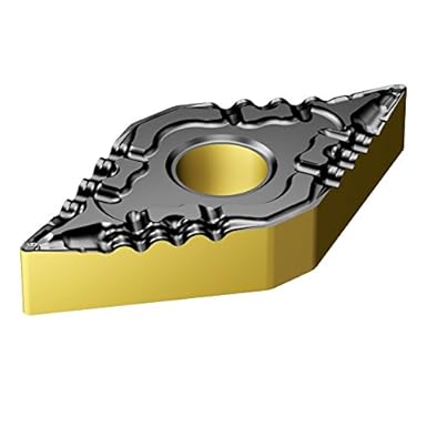 Sandvik Coromant DNMG 332-PF 4315 Indexable Carbide Turning Inserts, 55 Degree Rhombic, Neutral ...