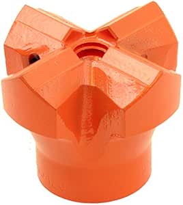 H Thread Carbide Rock Drill Bit - 3 inch bit diameter - - Amazon.com