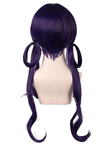 Aoi Akane Cosplay Wigs for Toilet-Bound Hanako-kun Costume Long Purple ...