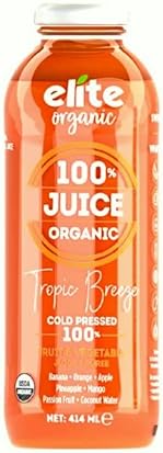 Elite 100% Organic Cold Pressed Tropic Breeze Juice 414 ml price in UAE ...