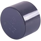 Waste Pipe 32 mm Cap / Stop End - Push-Fit / Compression - Grey: Amazon ...