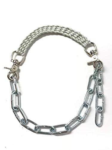 Amazon.com: goat show collar with chain silver, optional goat lead ...