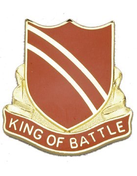 Amazon.com: 108th Regiment Unit Crest (King Of Battle): Clothing