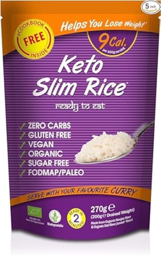 Eat Water Slim Rice Zero Carbohydrate 270g | Made from Konjac Flour ...