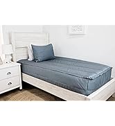 Amazon.com: Beddy's All in One Zippered Bed Set, Full Size Bedding Mattress Cover, Minky Lined ...