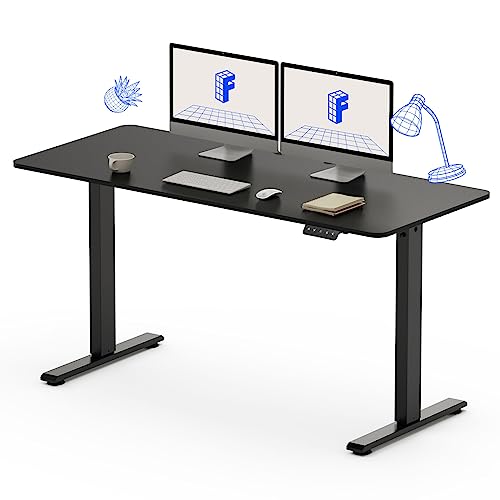 FLEXISPOT Electric Standing Desk 55 x 24 Inch Adjustable Height Desk ...