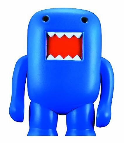 Amazon.com: 4" Domo Vinyl Figure: Black Light Blue: Toy: Toys & Games