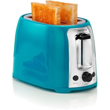 Amazon.com: Oster 2-Slice Toaster Metallic Turquoise Blue: Kitchen & Dining