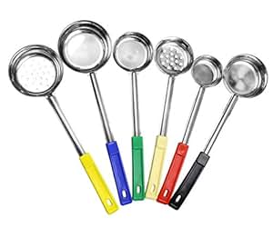 Amazon.com | Portion Control Serving Spoons (6-Piece Ladle Set); w 1/4 ...