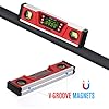 RISEPRO 10-Inch Digital Torpedo Level and Protractor IP54 Protected ...