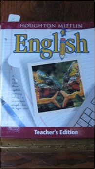 Houghton Mifflin English, Grade 7, Teacher's Edition: Robert Rueda: 9780618087488: Amazon.com: Books