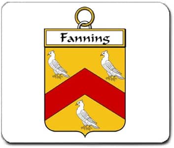 Amazon.com : Fanning Family Crest Coat of Arms Mouse Pad : Office Products