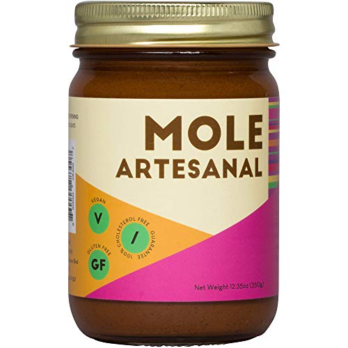 Mole Artesanal Traditional Mexican Mole Poblano Sauce 12.35 oz (2 Jars ...
