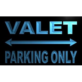 Valet Parking Only LED Sign Neon Light Sign Display m437-b(c ...