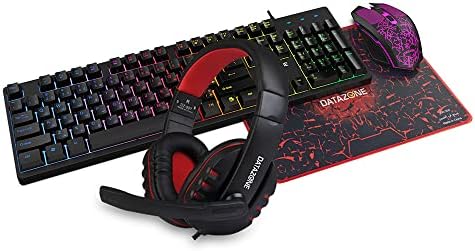 Datazone Gaming Keyboard And MoUse And Headset MoUse Pad Gaming Set ...