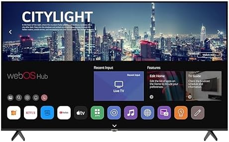 STAR TRACK LED Smart TV 58 Inch, Powered by WebOS, 4K UHD, + T2S2, Wifi ...