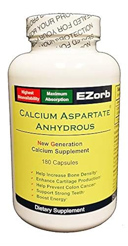 Ezorb Calcium 180 Capsules for Bone, Joint, Muscle Health in Kuwait ...
