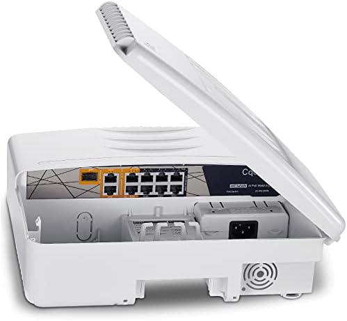 سعر Cqenpr All-in-One Outdoor PoE Switch,|6port poe/poe+| |2 Port BT ...