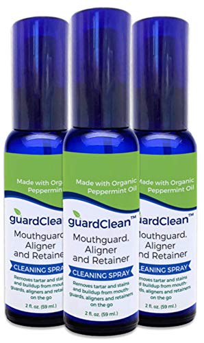guardClean Nightguard Denture, Retainer, Aligner and Toothbrush Cleaner ...