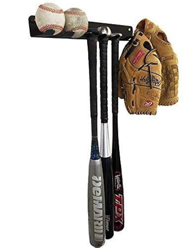 IRON AMERICAN Alpha Bat Rack 17 Inch, Holds 7 Bats, Heavy Duty Steel ...