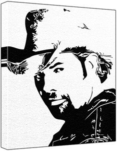 Toby Keith Pop Art Painting (100% Original Painting. Not a Print ...