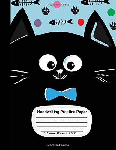 Handwriting Practice Paper: Wide ruled Handwriting Book For Kids.For ...