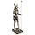 STATUETTE DIEU EGYPTIEN ANUBIS - Décoration Egyptienne - H. 31 cm ...