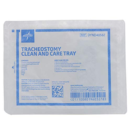 Tracheostomy Clean and Care Tray Kit Quantity: Case of 20 in Saudi ...