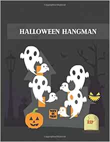 Halloween Hangman: A spooky hangman game book for kids: Grayson, Mr ...