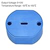 uxcell PT100 Temperature Sensor Transmitter 24V DC 0-10V -50℃ to 100 ...