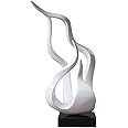 Amazon.com: NENBOLEC Abstract Sculpture Decor Modern Arts Sea Wave ...