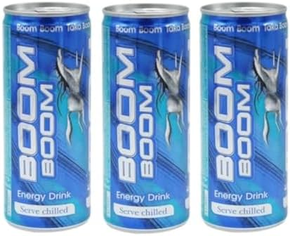 Boom Boom Energy Drinks 250 Ml (Pack of 3) price in UAE | Amazon UAE ...