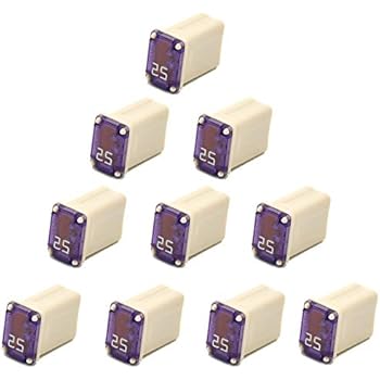 Amazon.com: Bussmann FMM-25 MAXI Fuse ('Slow Blow' Micro Female - 25 A ...