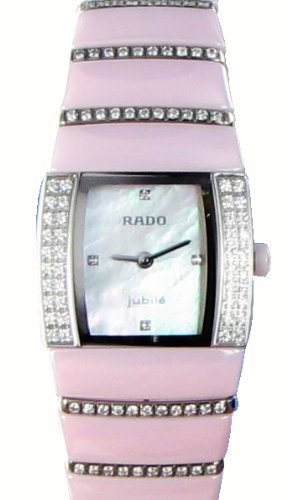 Rado R13658902 Sintra Women's Pink Ceramic Diamond Watch by Rado - T.A ...