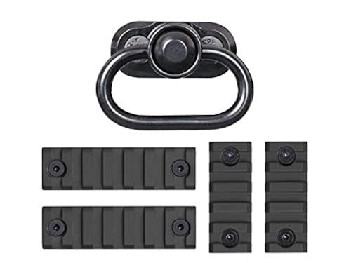 Monstrum M-LOK Aluminum Picatinny Rail Pack QD Sling Mount with M-LOK ...