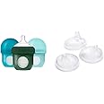Amazon.com: Boon Nursh - Biberones de silicona reutilizables con bolsa ...