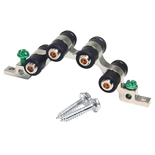 Mua Coaxial Grounding Block, Ancable Quad F Pin Female Ground Block for ...