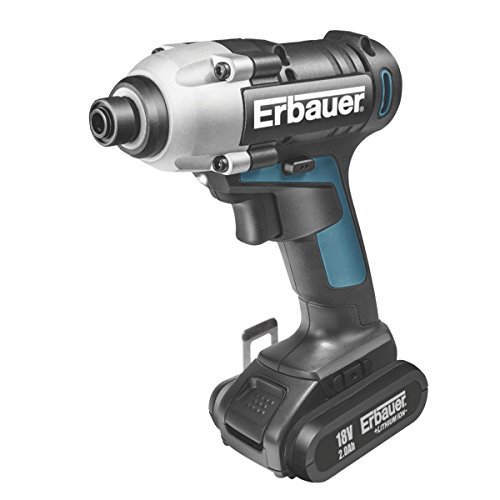 Erbauer Eri6041pd 18v 2 0ah Li Ion Cordless Impact Driver | Desertcart ...