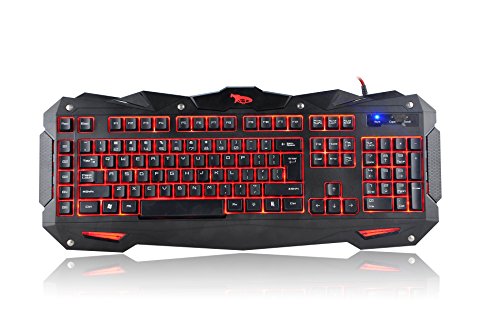iMicro COBRA 110-Key LED Backlit USB Gaming Keyboard (IM-KBCOBV8 ...