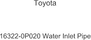 Amazon.com: Genuine Toyota 16322-0P020 Water Inlet Pipe : Automotive