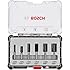 Bosch 2607019463 Coffret de 6 fraises Queue 8mm: Amazon.fr: Bricolage