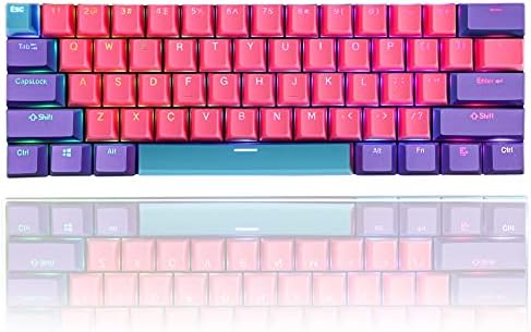 GTSP 61 PBT Keycaps 60 Percent Ducky One 2 Mini Keycaps OEM Profile RGB ...