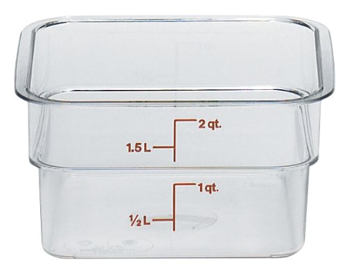 Camwear Polycarbonate Square Food Storage Containers | Amazon price ...