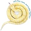 VIAHART Alba The Albino Burmese Python - 100 Inch Long Stuffed Animal ...