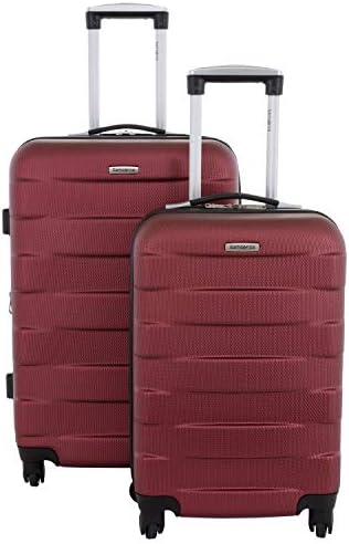 Samsonite Signat 2-Piece Hard Side Expandable Luggage Set - Burgundy ...